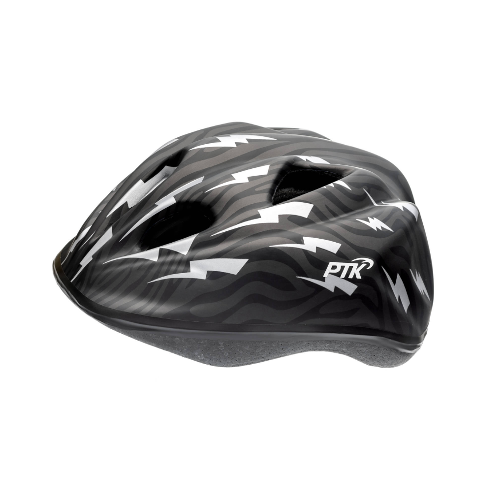 Capacete Infantil Kids - PTK - Raio Prata - Bike Alto Vale